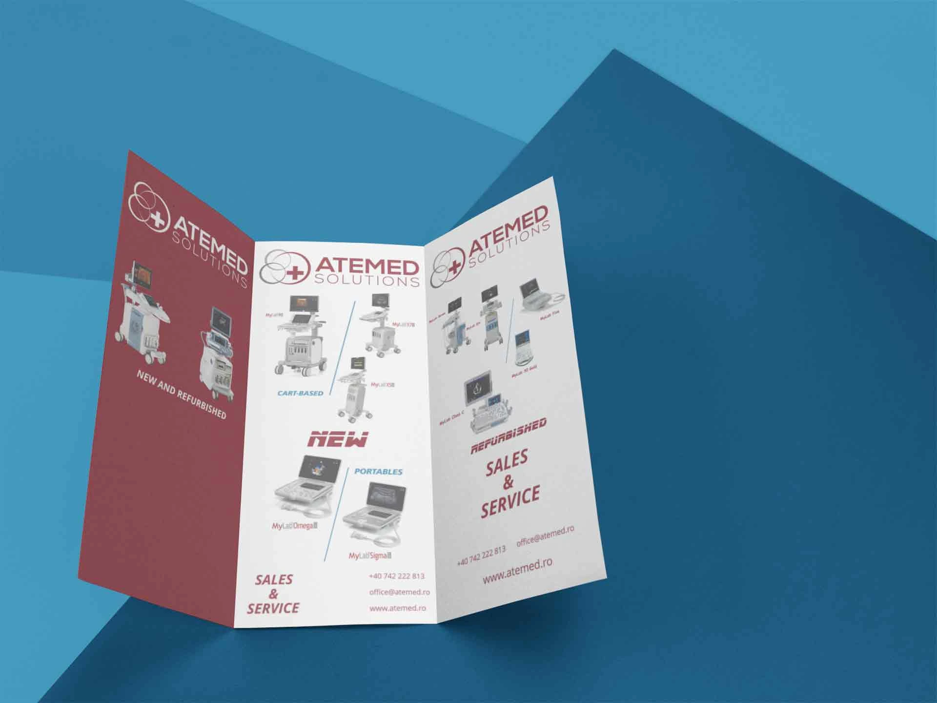 Brosuri personalizate online, modele brosuri printate!